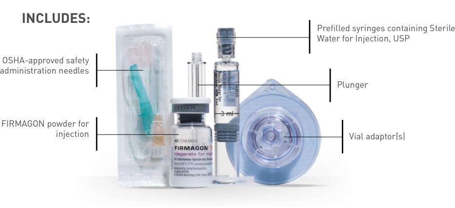 How to Dose & Administer | Firmagon® (degarelix) for Advanced Prostate Cancer